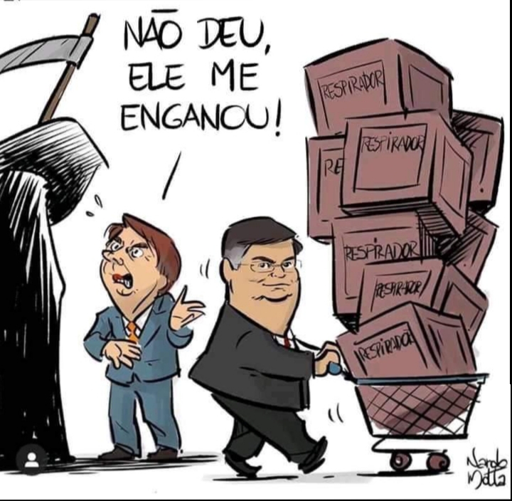 Charge: Não deu, ele me enganou! - Entre Notícias :Entre Notícias